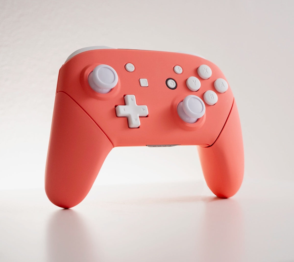 Custom Pro Controller Coral with White Buttons Nintendo Switch Control ...