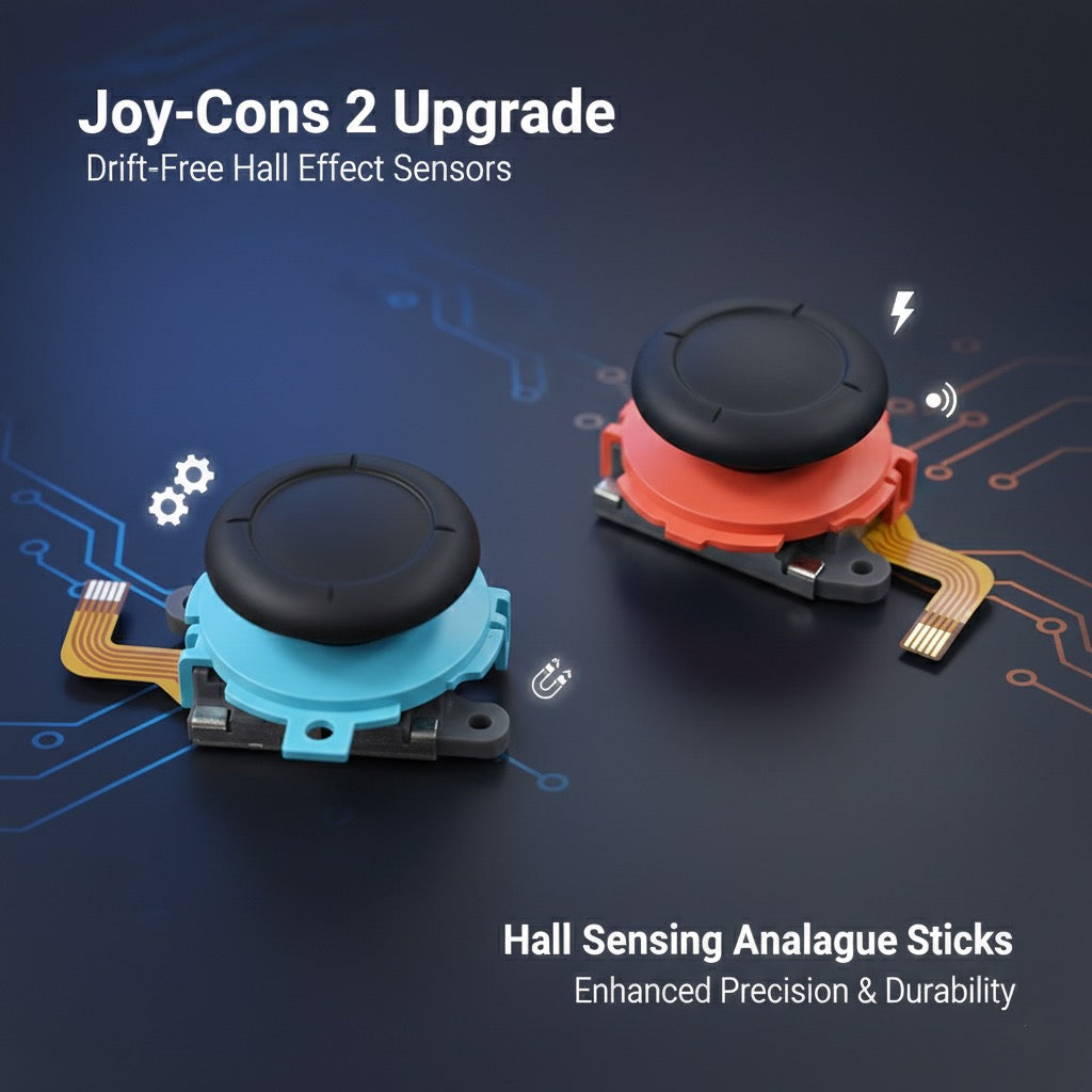 Drift-Free Switch 2 Custom Joy-Cons | Hall Effect Upgrade | GameTraderZero