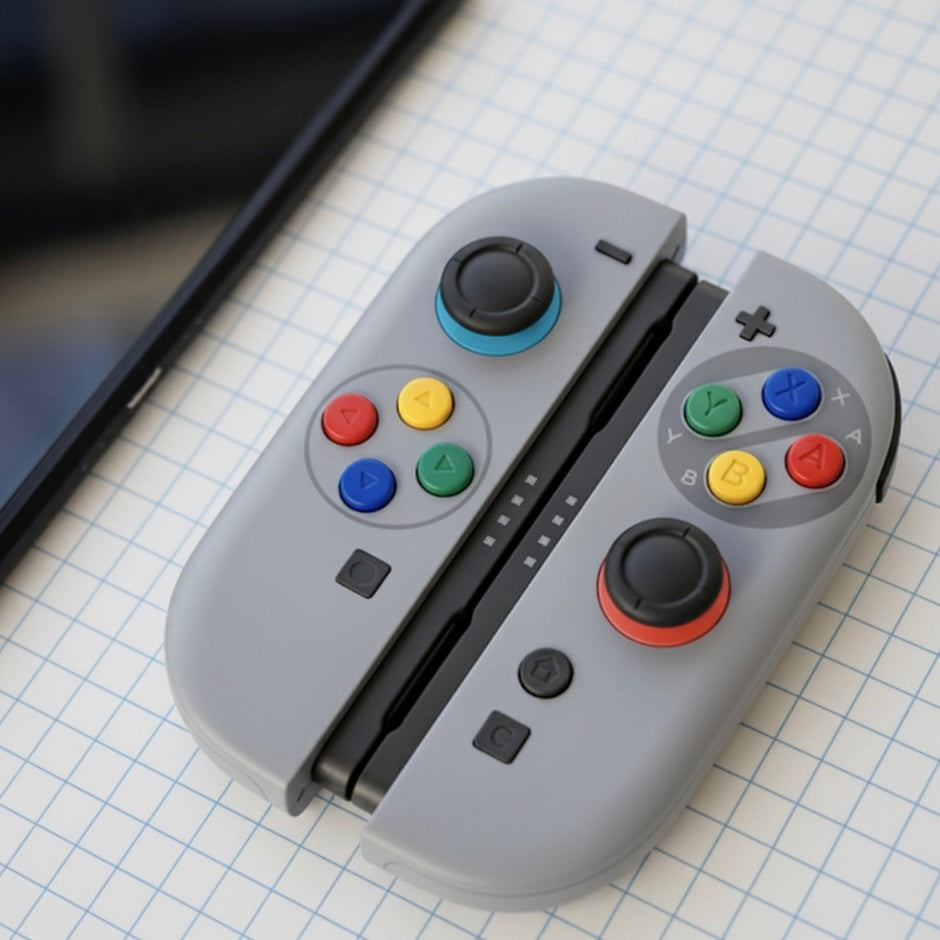 Super Famicom Retro Mod Joy-Cons for Nintendo Switch 2 – GameTraderZero