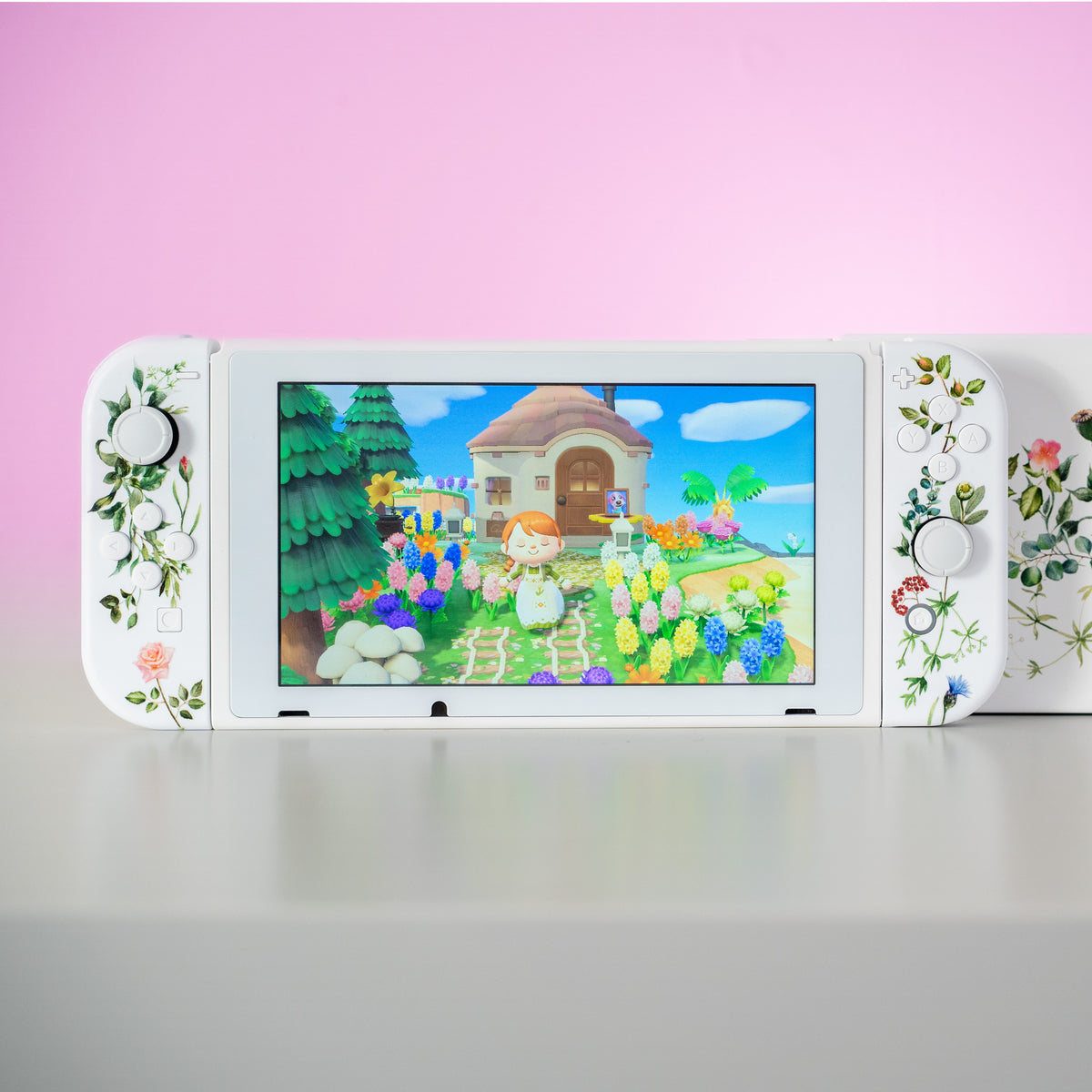 Customized Nintendo Switch Flowers Vines & Laurels Switch Mod - Premiu ...