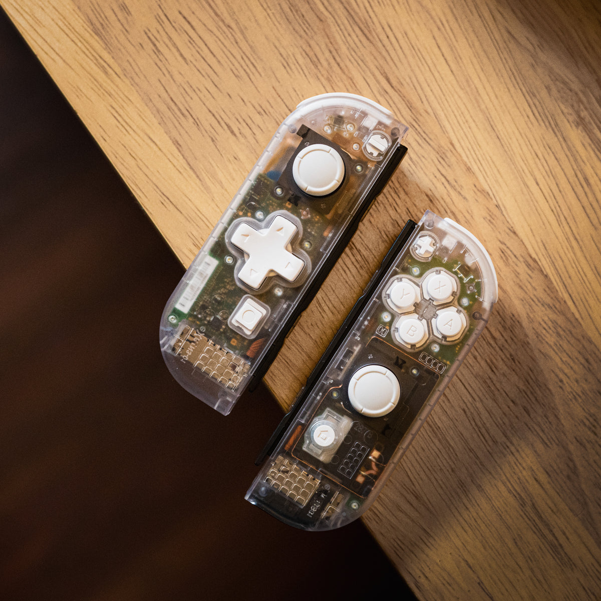 Retro Joy-Con “Famitsu Game Boy Light” Mod Clear Nintendo Switch Custo ...